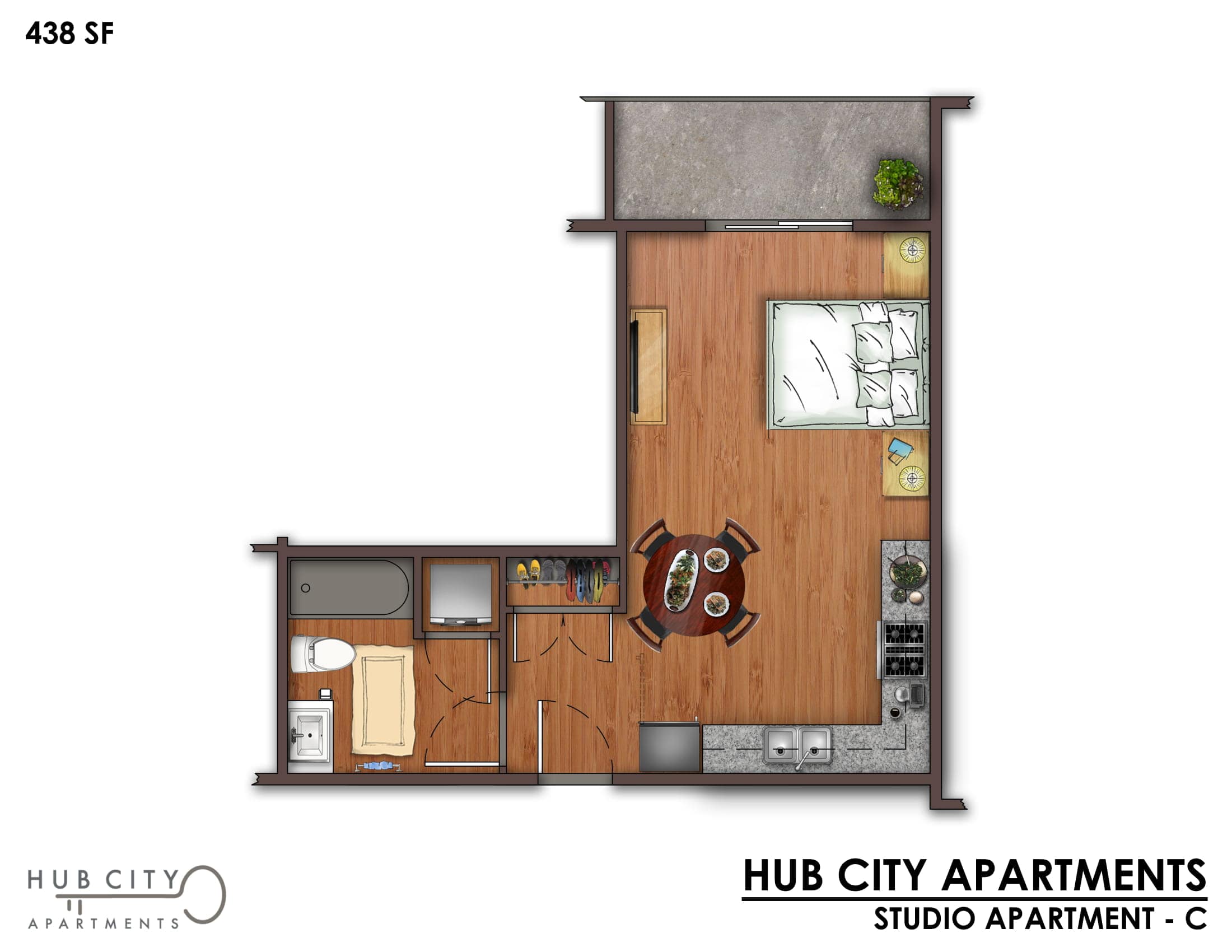 Floor Plans and Layouts To Consider | Hub City Apartments
